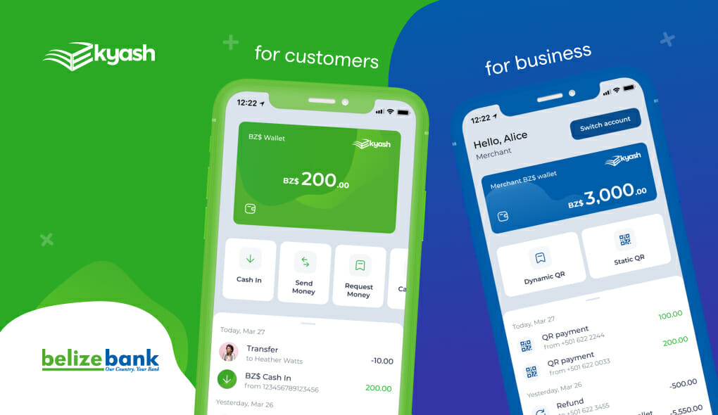 Wallet Factory Delivered eKyash, eWallet App for Belize BankCash In on ...
